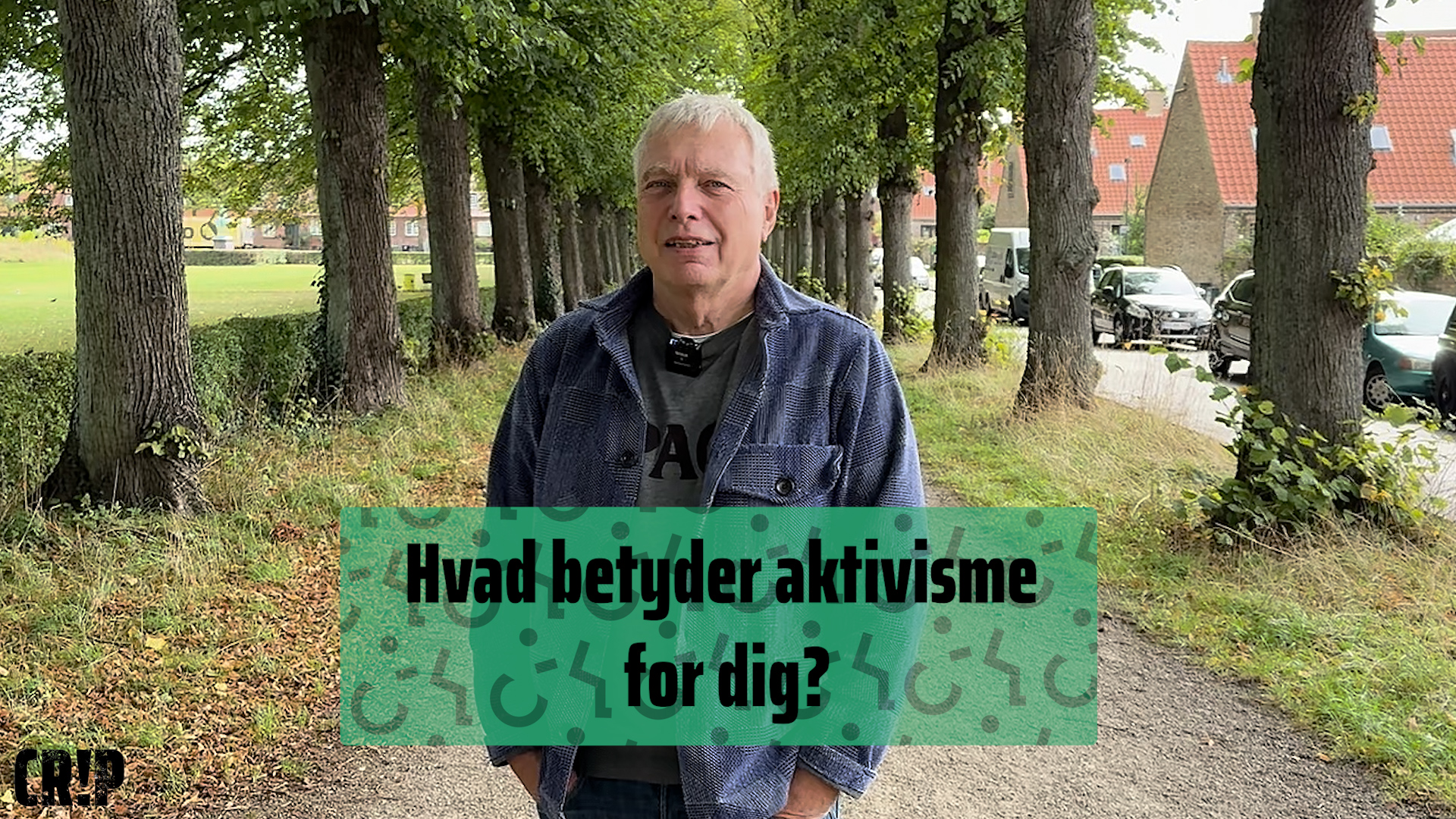 Uffe Elbæk:"Helt ind i hjertet er jeg først aktivist" - Crip Akademiet
