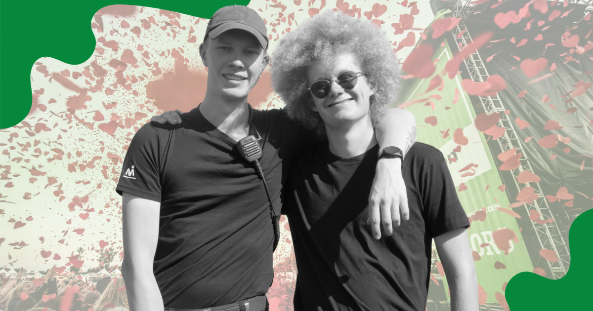 Anders og Holger er venner og nu også frivillige sammen - Pærspektiv